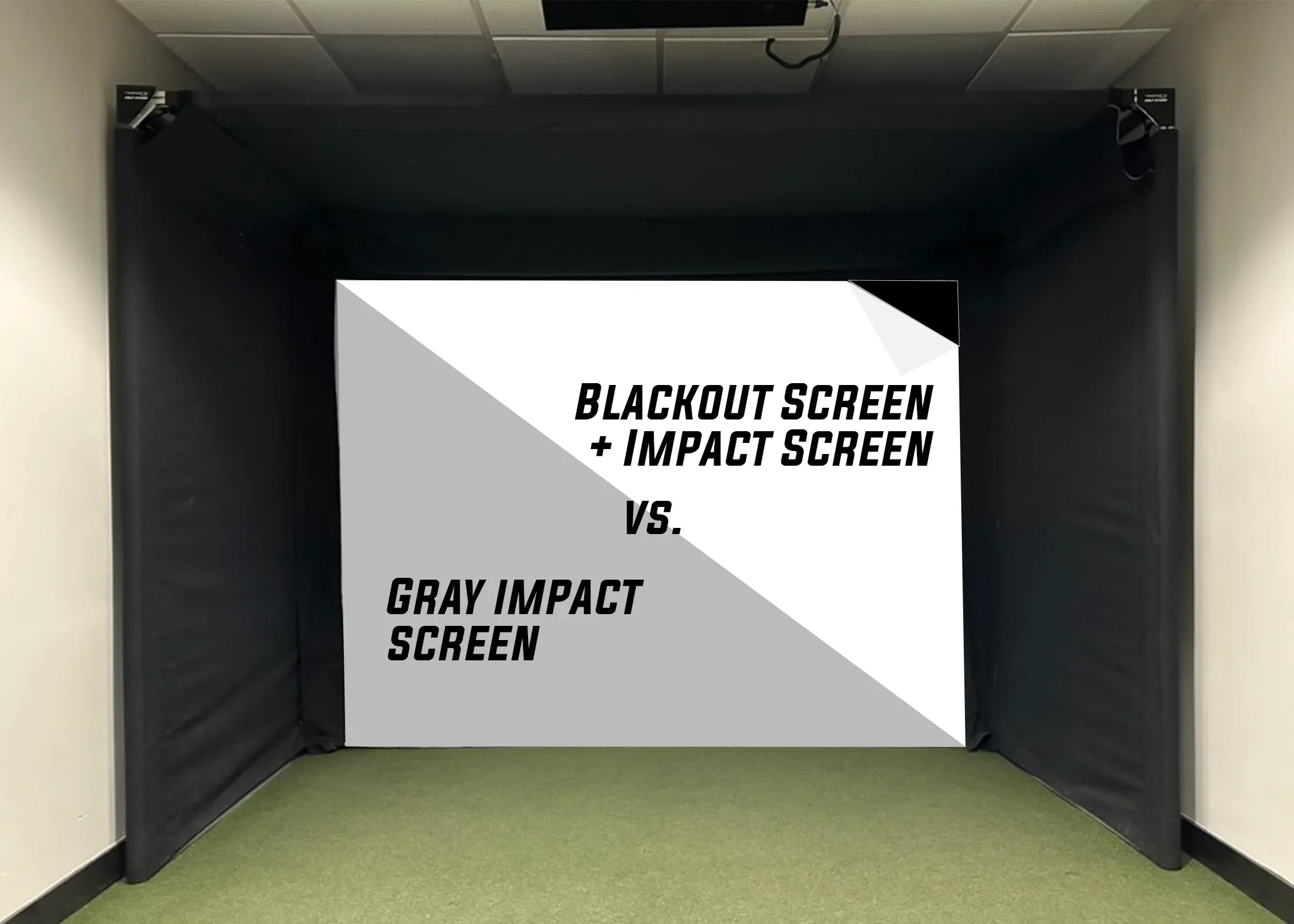 Gray vs White Impact Screens for Golf: What's the Difference? – The ...