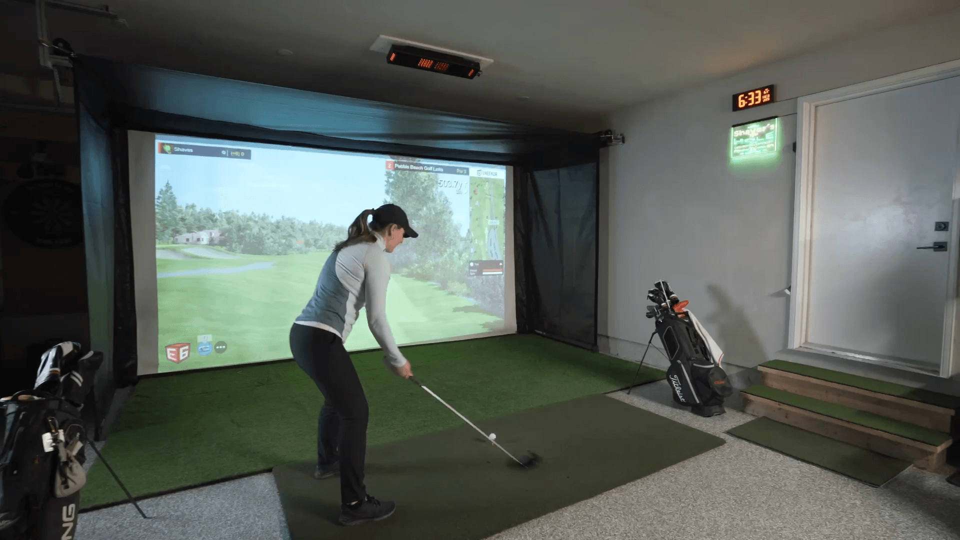 Need Inspiration? Browse The SportScreen Golf Studio Set Ups – The ...